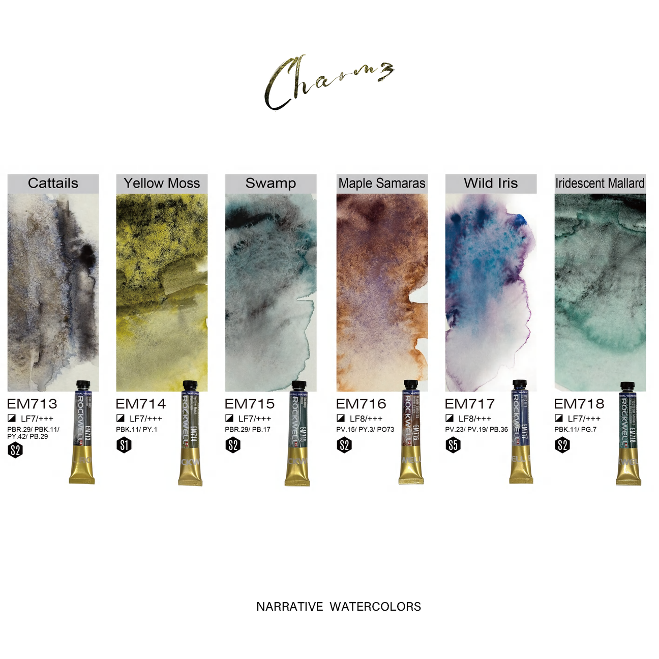 Charm 3 Collection – Rockwell Art Supplies