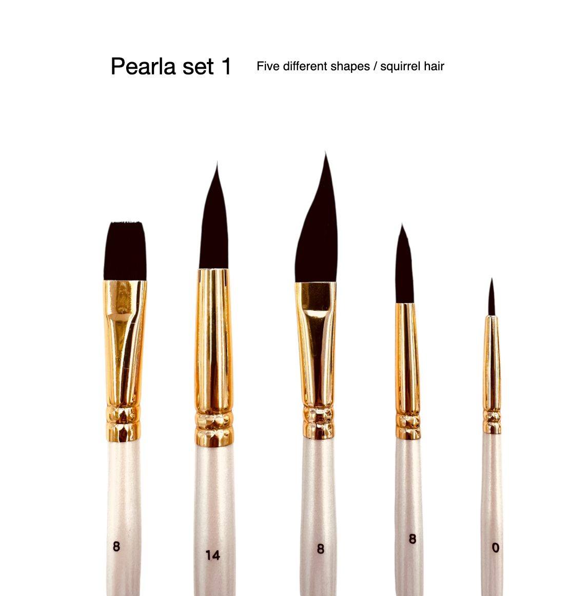 Pearla Brush Set – RockWell Art Supplies Inc.
